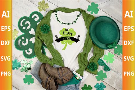 One Lucky Girl Graphic By Designmarket24 · Creative Fabrica