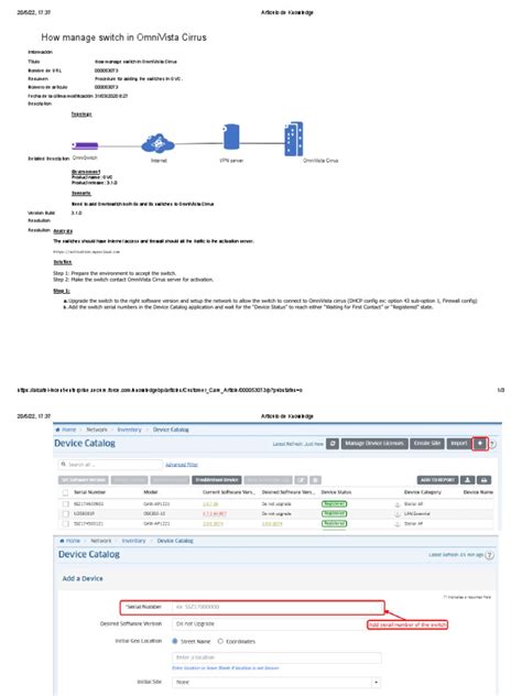 Conectar Switches A Ov Cirrus Pdf Network Switch Command Line