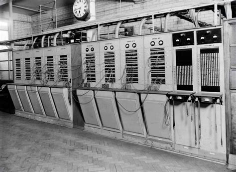 Manual Switching Of Teleprinter Circuits