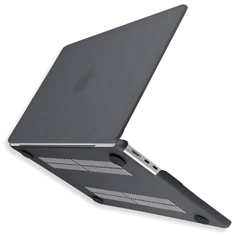 Capa Para Macbook Air 136 Polegadas Modelos M2 A2681 M3 A3113 M4 A3240 2022 2025 Preto