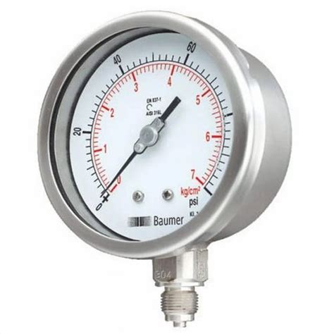 Analog Pressure Gauge Pressure Range 0 400 Bar At ₹ 1600piece In
