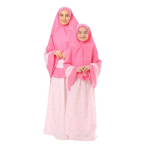 Mother Daughter Combinations Islamic Clothing Girls Abaya