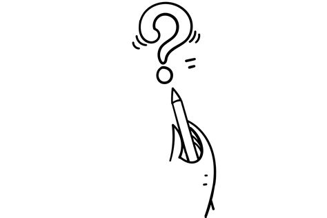 Doodle Hand Writes Question Mark Graphic By Devita Ayu Silvianingtyas · Creative Fabrica