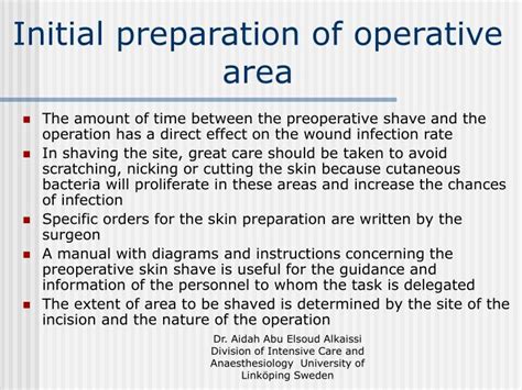 PPT Preoperative Skin Preparation PowerPoint Presentation ID