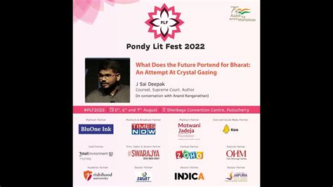 J Sai Deepak In Conversation With Anand Ranganathan What Does The