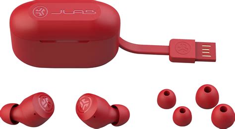 Jlab Go Air Pop True Wireless Earbuds Rose Ebgairpoprros Best Buy