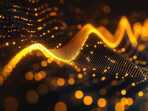 Digital Audio Waveform Analysis Premium Ai Generated Image