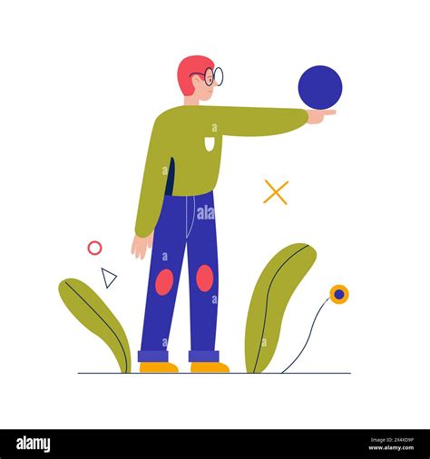 Small Tiny Person Stock Vector Images Alamy