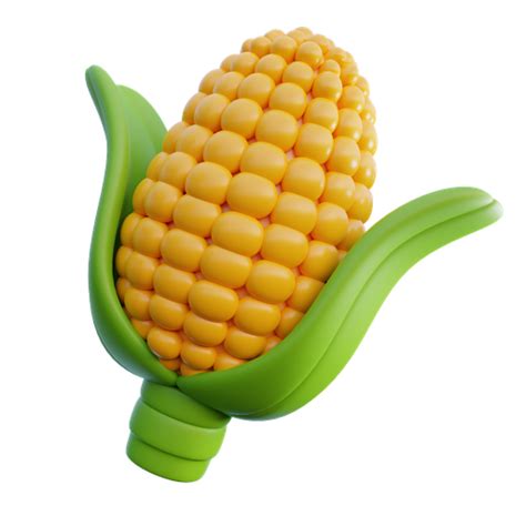 Corn Plant 3d Illustration Download On Iconfinder