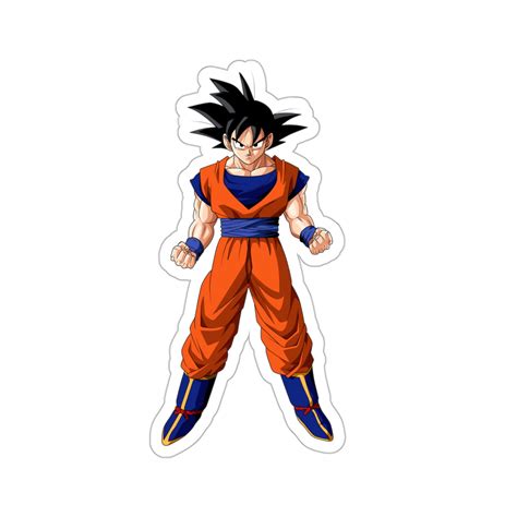 Goku Dragon Ball Z Sticker Etsy