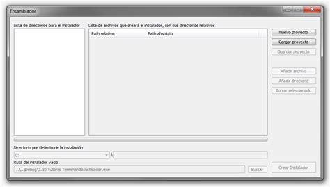 Tutorial WinAPI C 3 0 Introducción al Instalador
