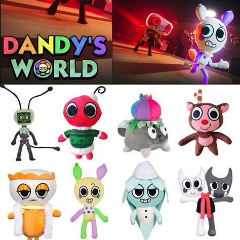 Jual Dandys World Plush Scraps Dandys World Surrounding The Game