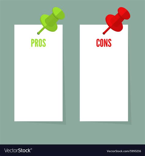 Pro And Con Slide Design