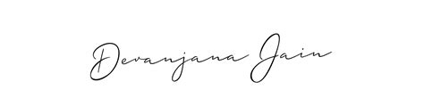81 Devanjana Jain Name Signature Style Ideas Wonderful Esignature