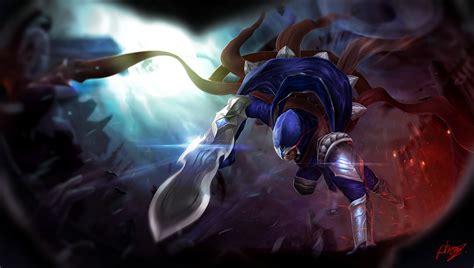 Artstation Dragonblade Talon Splash Art League Of Legends Fan Art