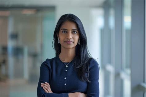 Premium Photo Confident Indian Businesswoman In Modern Office Portrait