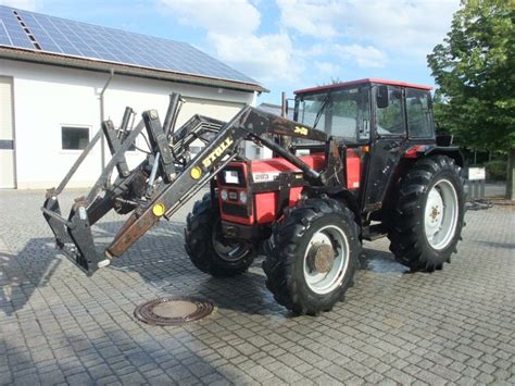Massey Ferguson Mf 293 A Allrad Frontlader Niedrigkabine 245 M