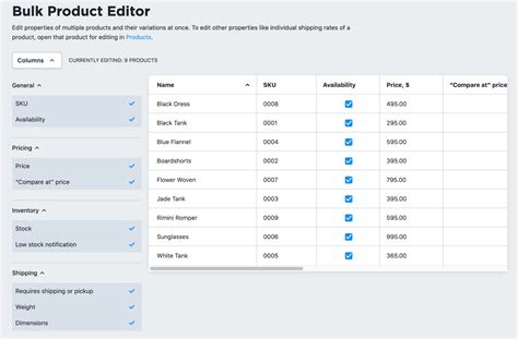 Bulk Product Editor Ecwid Help Center