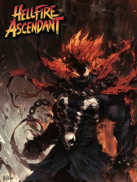 Hellfire Ascendant Akuma X Spawn By Thelostwanderer46 On Deviantart