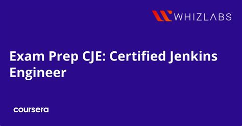 Exam Prep Cje Certified Jenkins Engineer Coursera