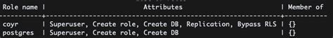 Postgresql Postgres Main Role Is Not Postgres How Can I Set It Up To Postgress Stack Overflow
