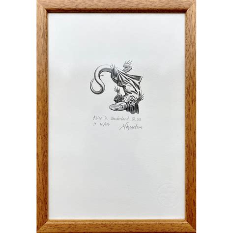 Графика на Ясен Гюзелев Алиса в Страната на чудесата Гл Xii L4 РАМКИРАНА Elephant Bookstore