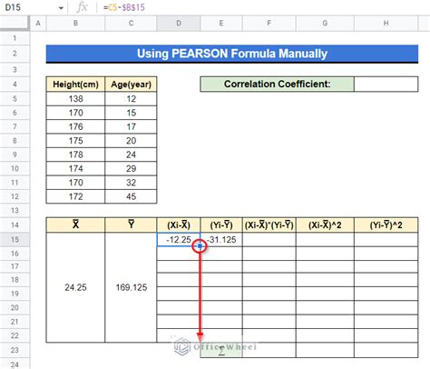 How To Find Correlation Coefficient In Google Sheets OfficeWheel