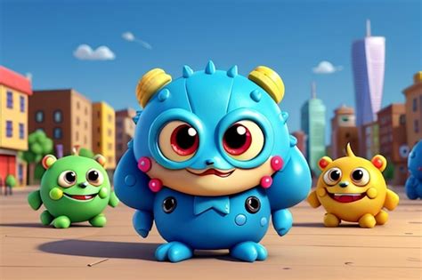 Premium Photo Cute Viruses Generate By Ai