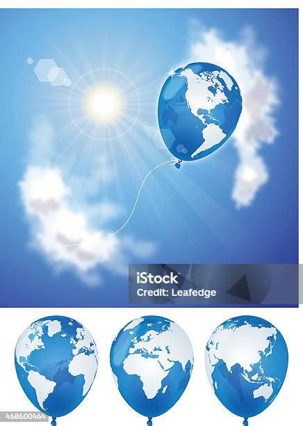 배경기술 지구의 날 Earth 풍선 In The Sky 인구 폭발에 대한 스톡 벡터 아트 및 기타 이미지 인구 폭발 지구의
