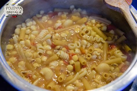 Pasta E Cicerchie Pasta And Grass Peaschickling Vetch Polenta