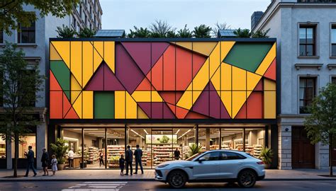Grocery Store Neoclassicism Style Architecture Design Ideas
