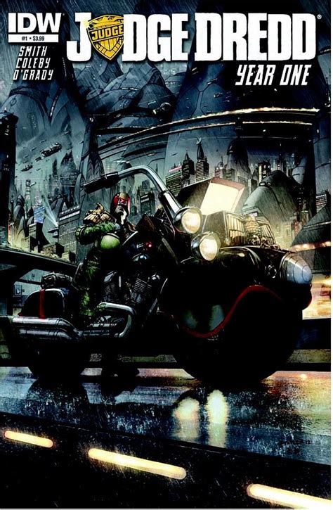 Preview Judge Dredd Year One 1 By Matt Smith And Simon Coleby