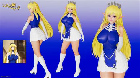 Nina Asuraato Uinviria Elf Hime Nina Hs2ai By Wanereart On Deviantart