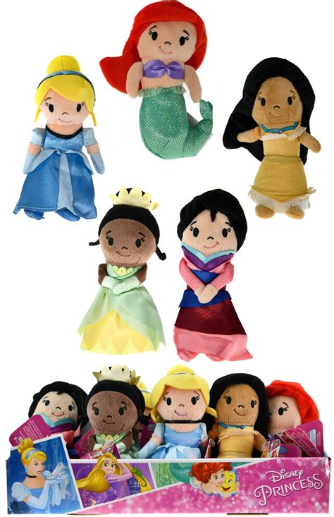 Wholesale 6 Just Play Disney Princess Plush Toy Assorted Styles