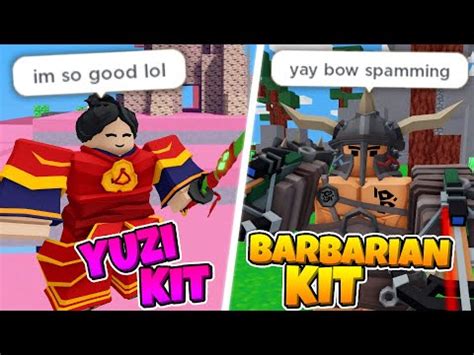 Roblox Bedwars Kits Be Like Youtube