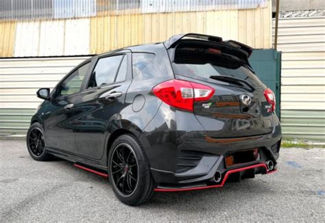 Myvi 2020 Granite Grey Modified Myvi G3 Modification Myvi Standard To