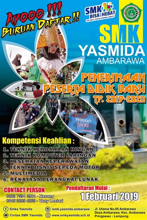 Background Ppdb Mi Brosur Paket Wedding