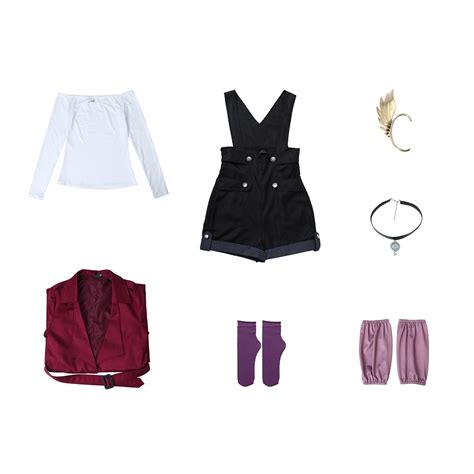 Metallic Rouge Anime Rouge Redstar Women Outfit Party Carnival Hallowe