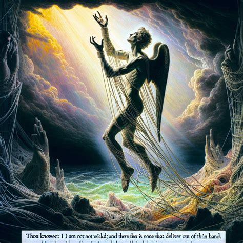 What Does Job 10 7 Mean Bible Art