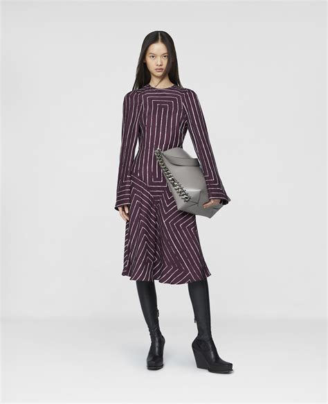 Women 오버진 프랭크 스텔라 V Series 스타일 프린트 드레스 Stella Mccartney Kr