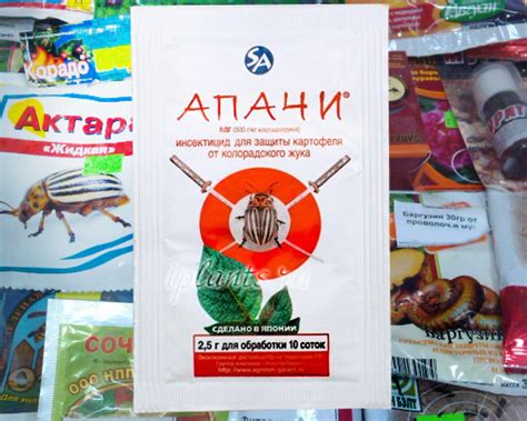 Апачи – средство от колорадского жука, инструкция. Нормы расхода, как ...