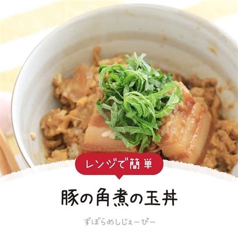 【レシピ動画】電子レンジで簡単「豚の角煮の玉丼」 Folk