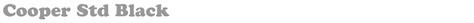 Cooper Std Font Download Free