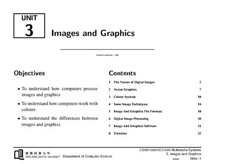 Unit3 They Are Lecture Notes As Issued By The Lecturer UNIT 3