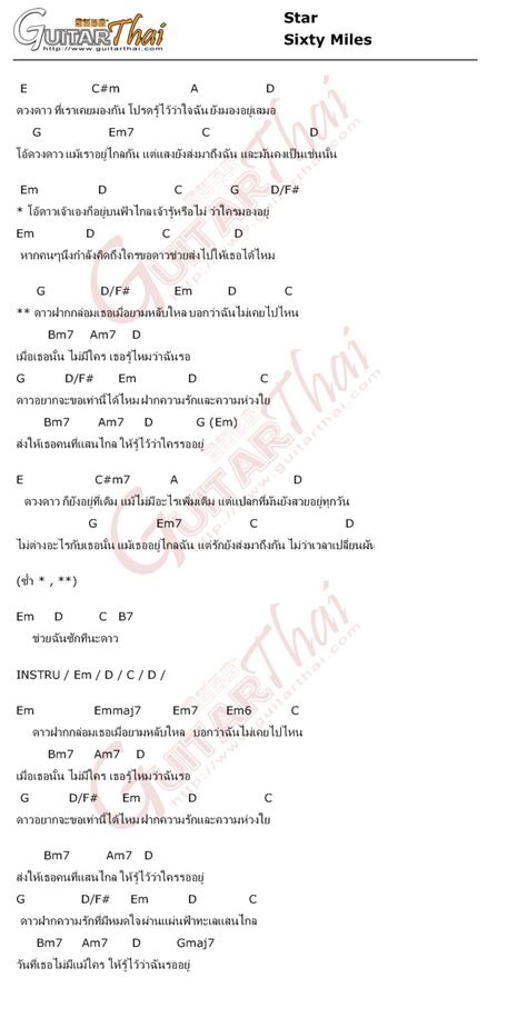 คอร์ดเพลง รักนี้มีค่าเพราะเธอ เบิร์ด ธงไชย