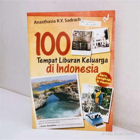 Jual Buku Obral Murah 100 Tempat Liburan Keluarga Di Indonesia