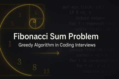 Python Interview Problem 4 Cracking The Fibonacci Sum Problem By