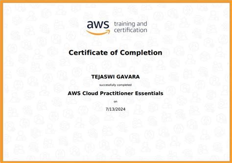 Gavara Tejaswi On Linkedin Aws Cloudcomputing Skilldevelopment Careergrowth Amazonwebservices