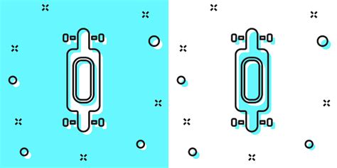 녹색과 흰색 배경에 고립 된 검은 줄 롱 보드 또는 스케이트 보드 순양함 아이콘 익스트림 스포츠 스포츠 장비 임의동적 모양 벡터 일러스트레이션 가능성에 대한 스톡 벡터 아트