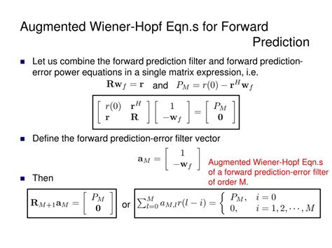 Ppt Linear Prediction Powerpoint Presentation Free Download Id3179316